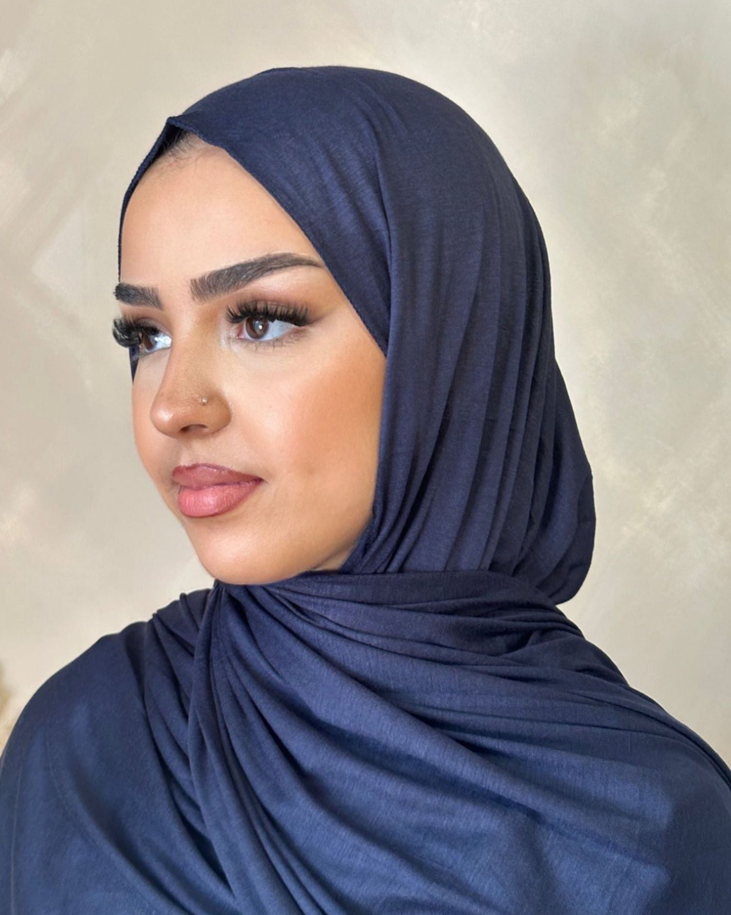 Premium Jersey Hijab - Midnight – HIDAYA LONDON